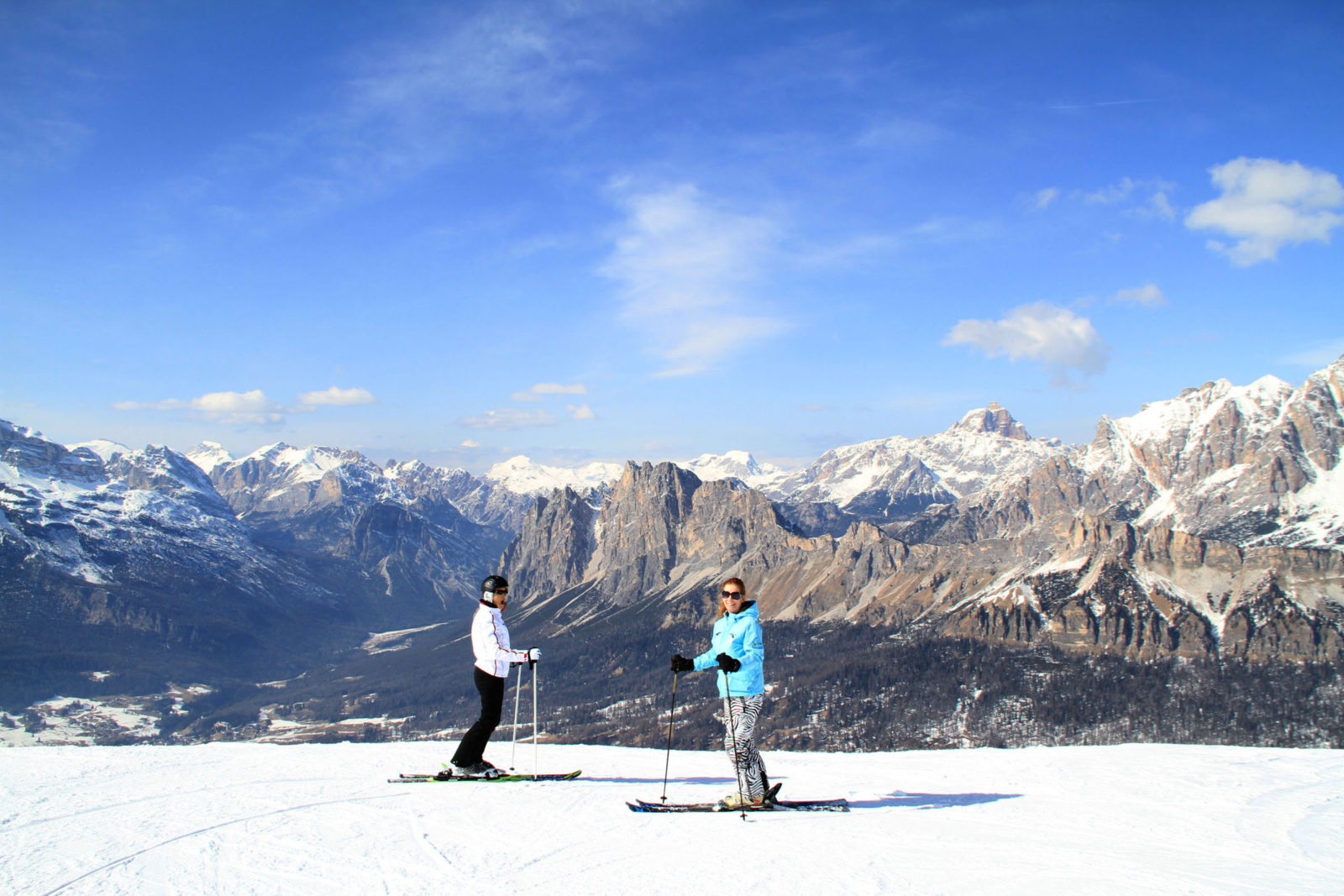 Skiing Italy's Dolomites